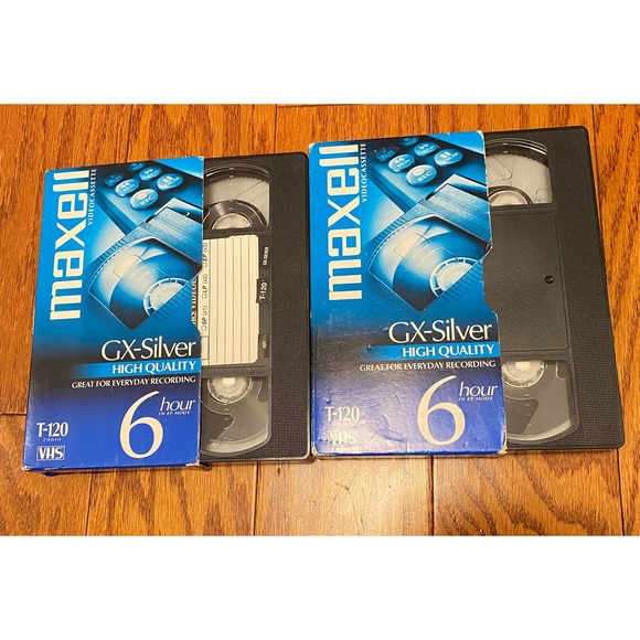 Maxwell | Media | Sealed Blank Vhs Tapes Lot Maxwellpolaroid High Grade ...